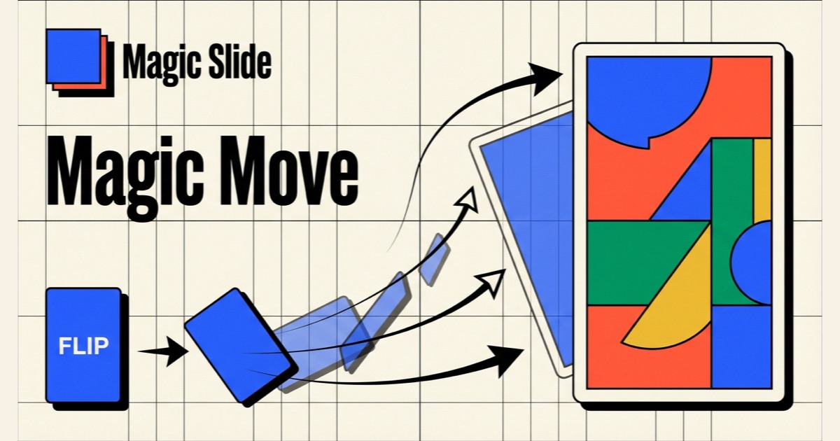 Magic Slide - Magic Move HTML Presentations